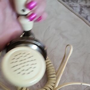 Accents | Vintage Cream Rotary Telephone | Poshmark